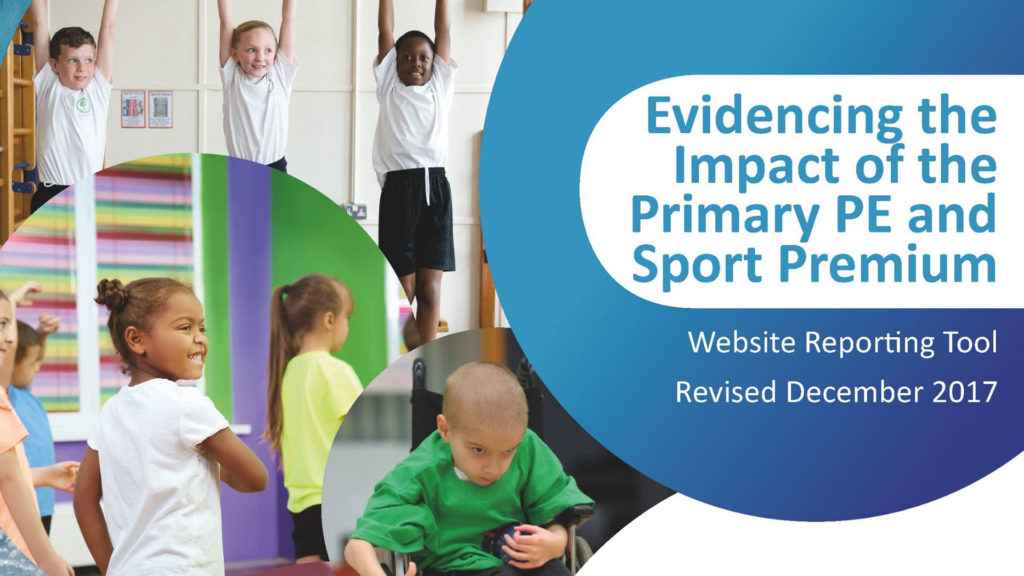 New Reporting Template For The Primary PE And Sport Premium | First Step PE